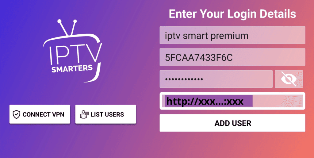IPTV Smarter Pro configurations et installations